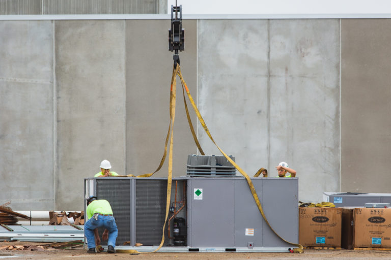 Applegate Installs HVAC Units at New American 1 Event Center ...