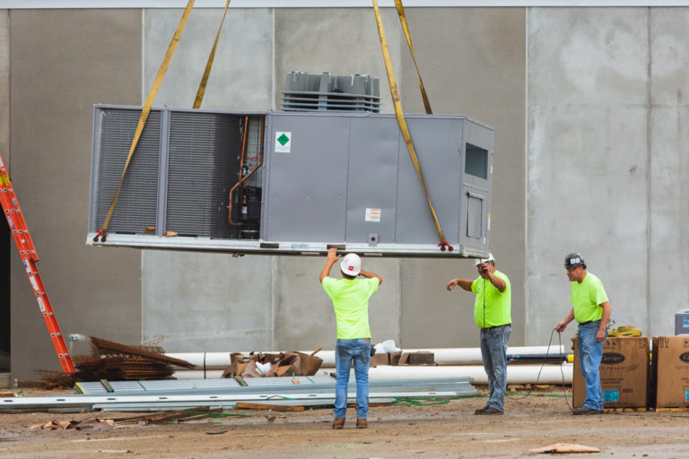 Applegate Installs HVAC Units at New American 1 Event Center ...
